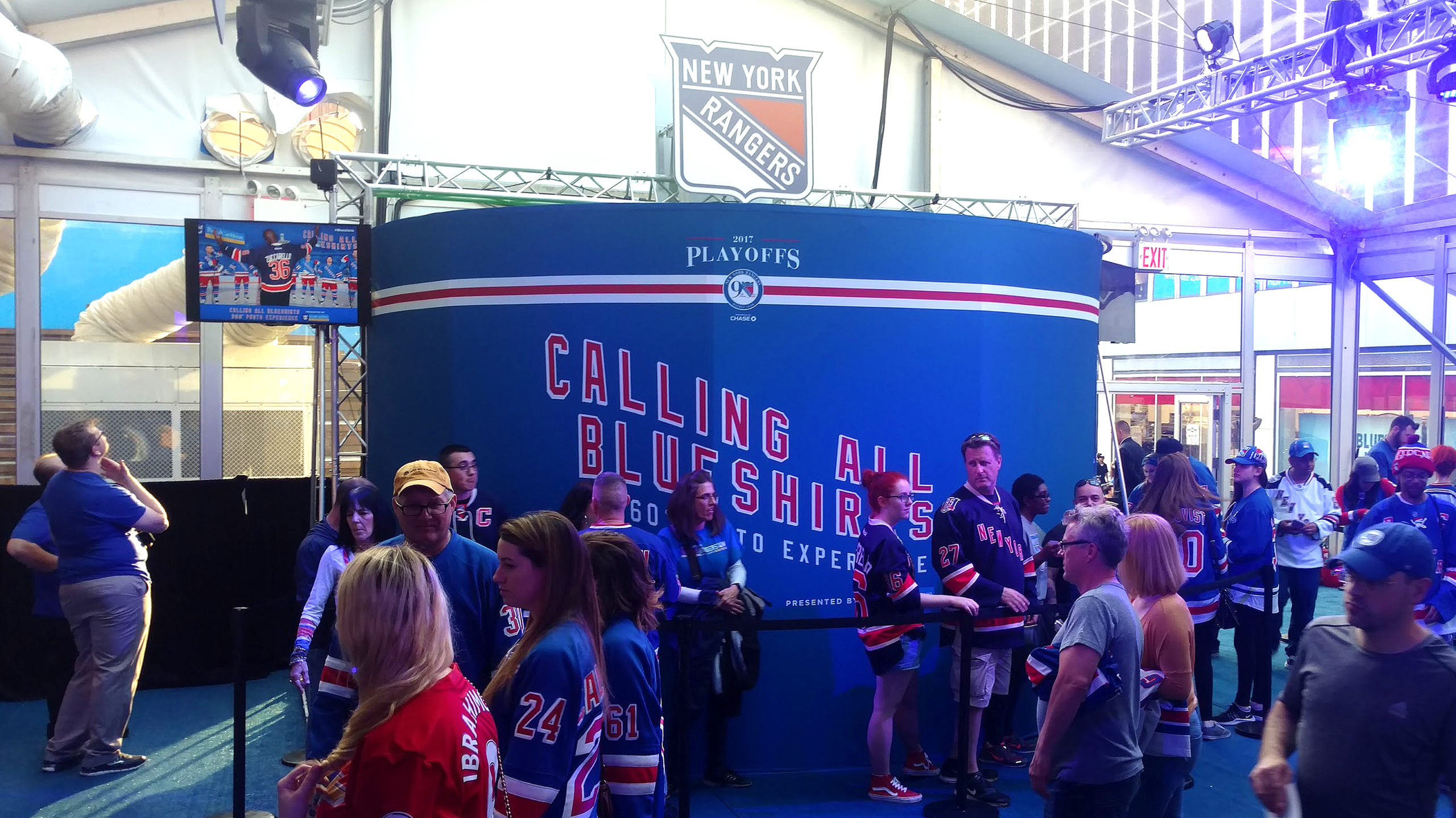 NY Rangers - NYC Photo Party