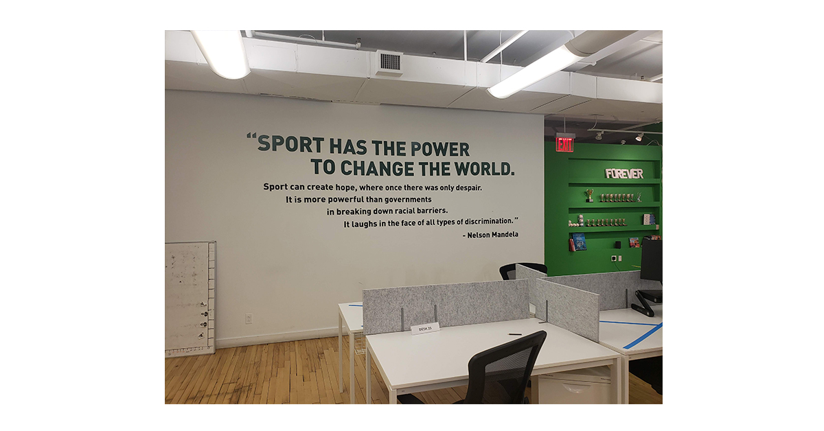 Office Design – Custom Adhesive Vinyl Decals & Banners - NYC Photo Party